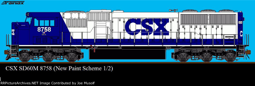 CSX New Paint Scheme 1/2
